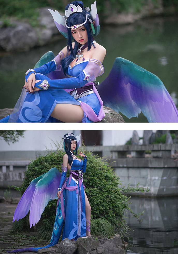 Majestic Empress Morgana Cosplay Costume - Rehney