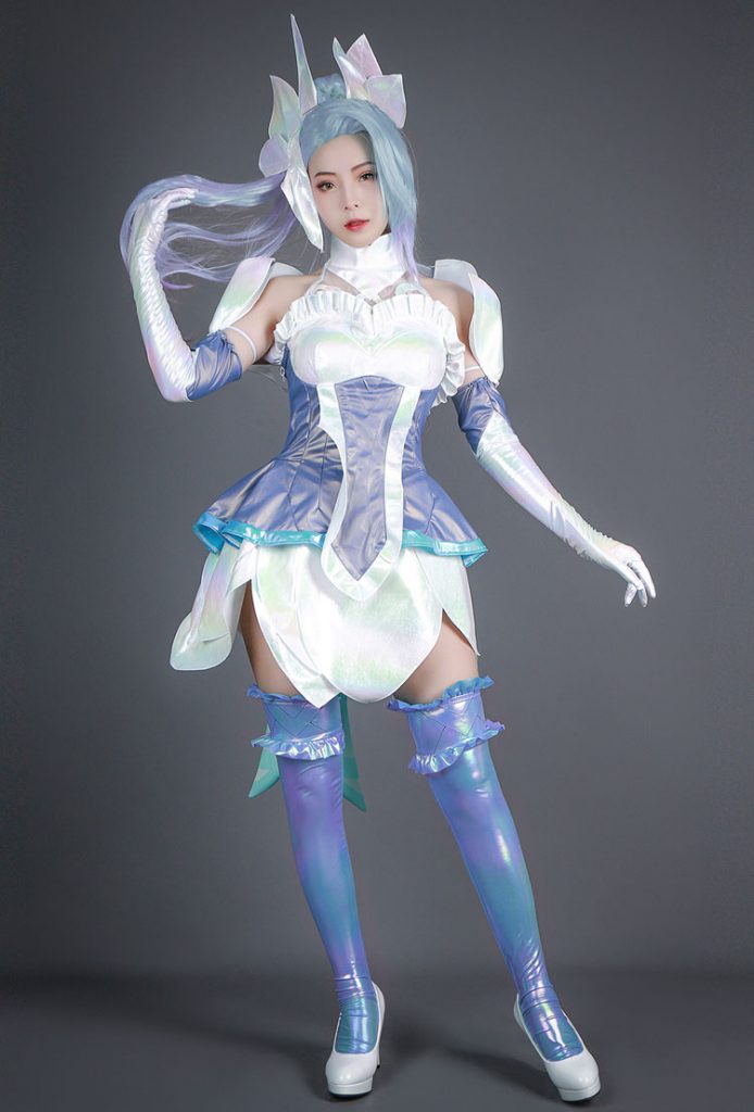 Crystal Rose Zyra Cosplay Costume - Rehney