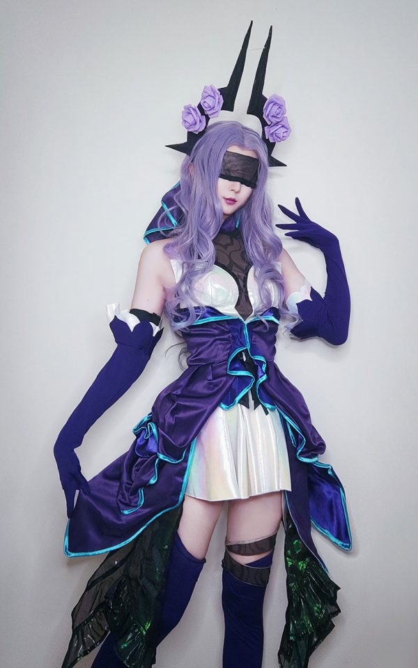 Withered Rose Syndra Cosplay Costume - Rehney