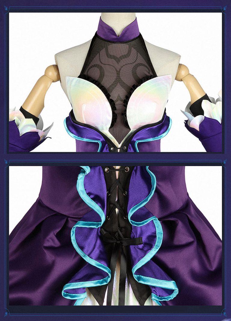 Withered Rose Syndra Cosplay Costume - Rehney