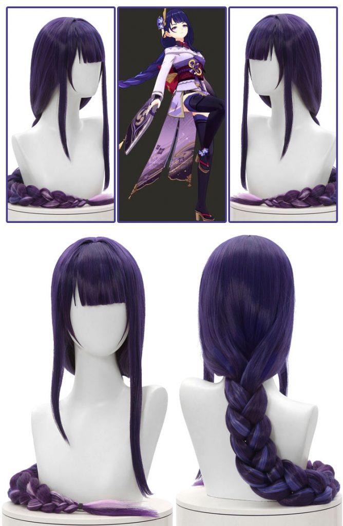 Genshin Impact Raiden Shogun Cosplay Costume - Rehney