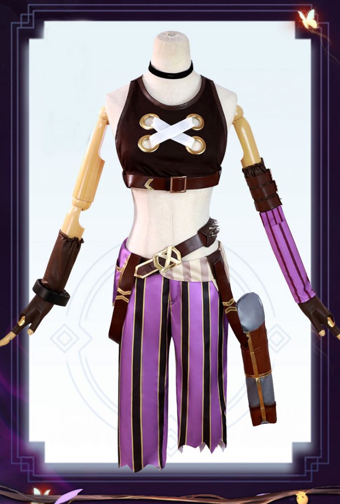 Arcane Jinx Cosplay Costume - Rehney