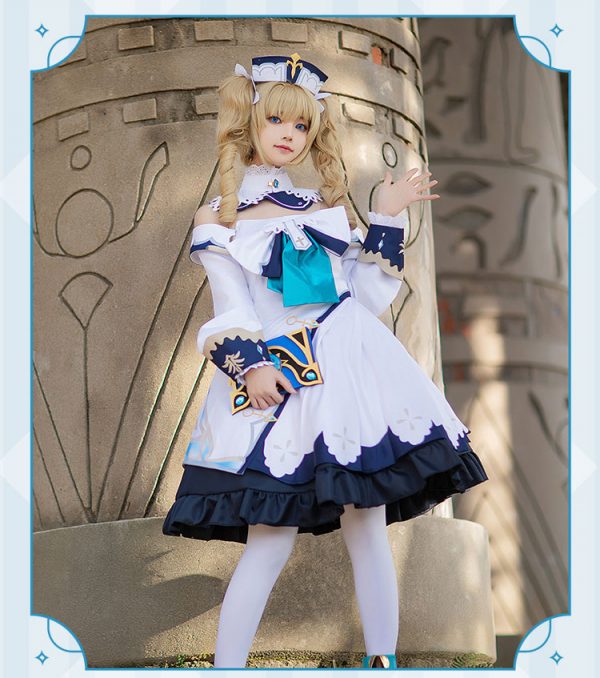 Genshin Impact Barbara Cosplay Costume - Rehney