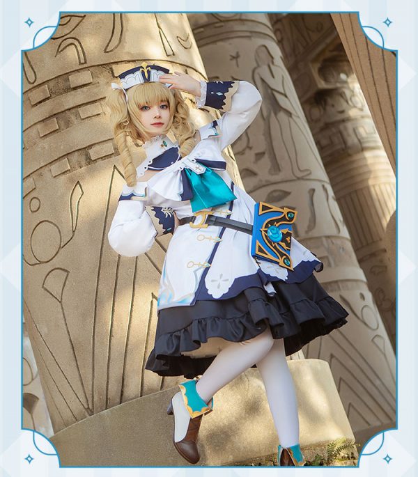 Genshin Impact Barbara Cosplay Costume - Rehney