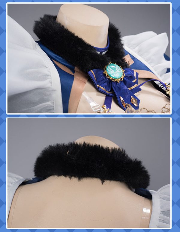 Genshin Impact Sucrose Maid Ver Cosplay Costume - Rehney