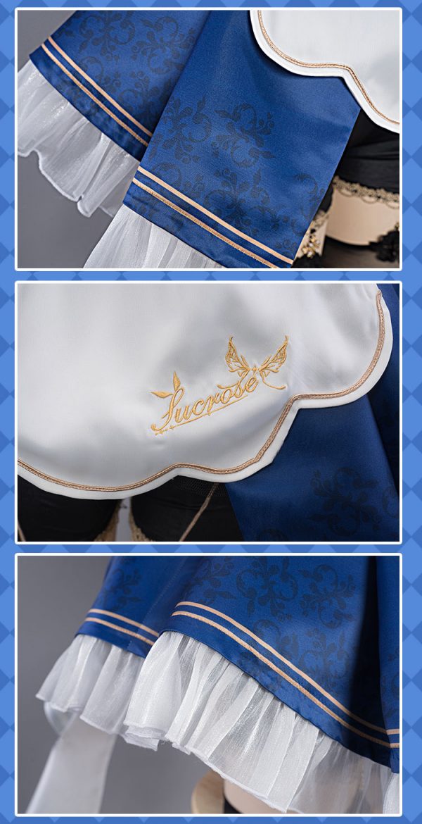 Genshin Impact Sucrose Maid Ver Cosplay Costume - Rehney