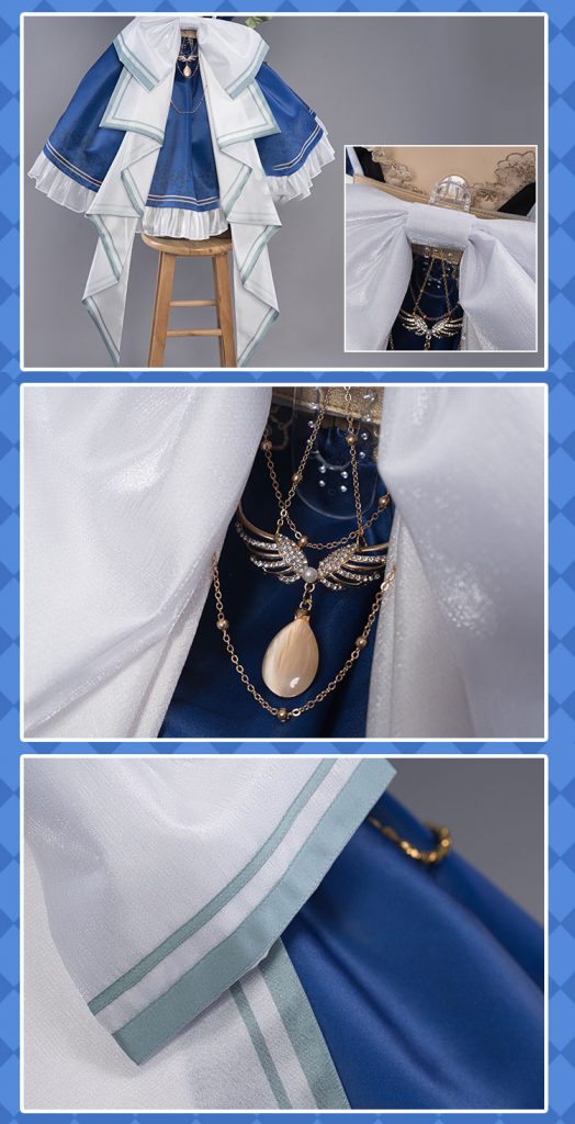 Genshin Impact Sucrose Maid Ver Cosplay Costume - Rehney