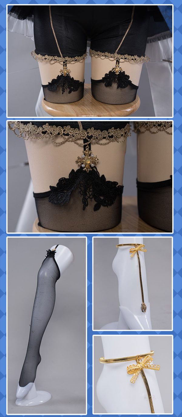 Genshin Impact Sucrose Maid Ver Cosplay Costume - Rehney